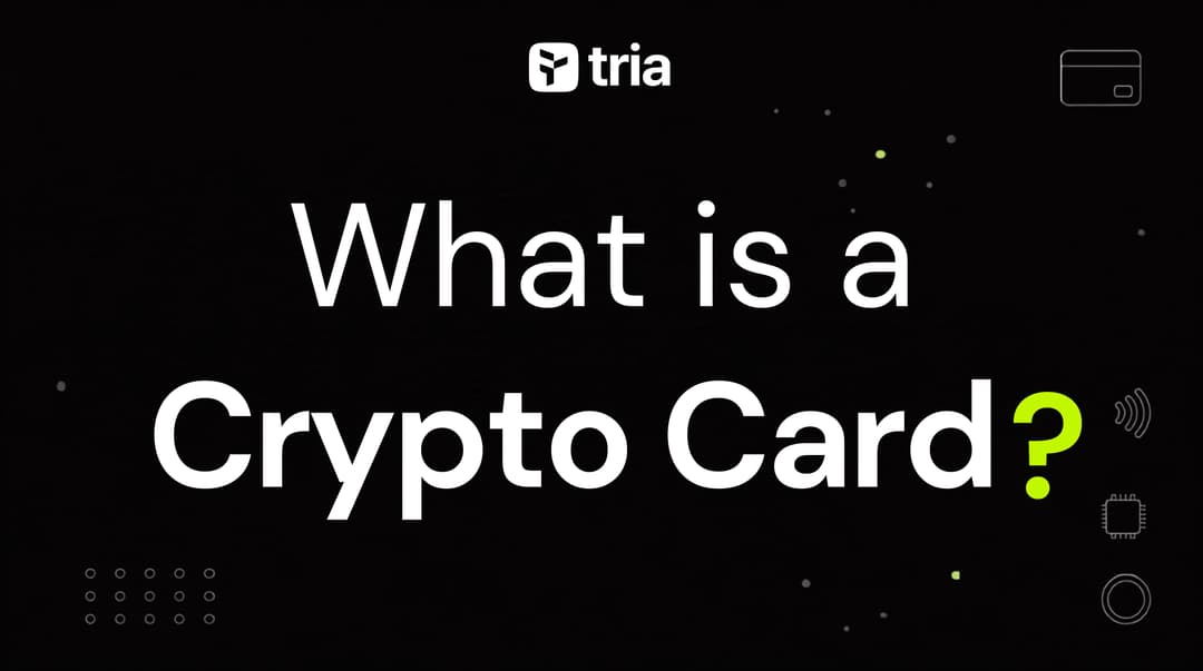 What Is a Crypto Card and How Does It Work? | Tria: Neofinance app to ...